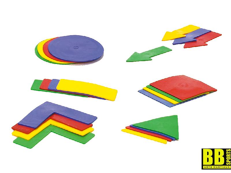 Kit de 24 formes géométriques à prix pas cher